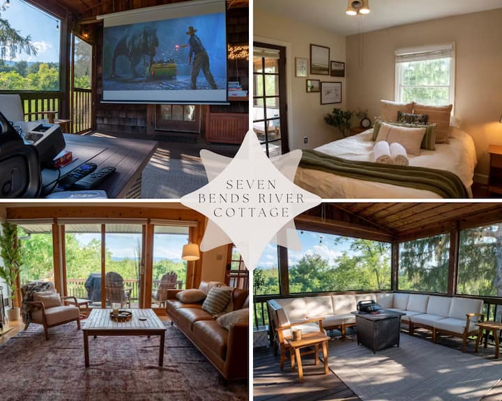 Shenandoah River Cottage~hot Tub~sauna~projector! - Luray