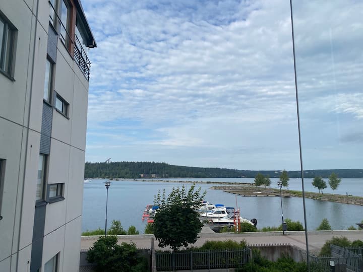 Majoitus Vesijärven Rannalla Lahden Satamassa. - 拉赫蒂