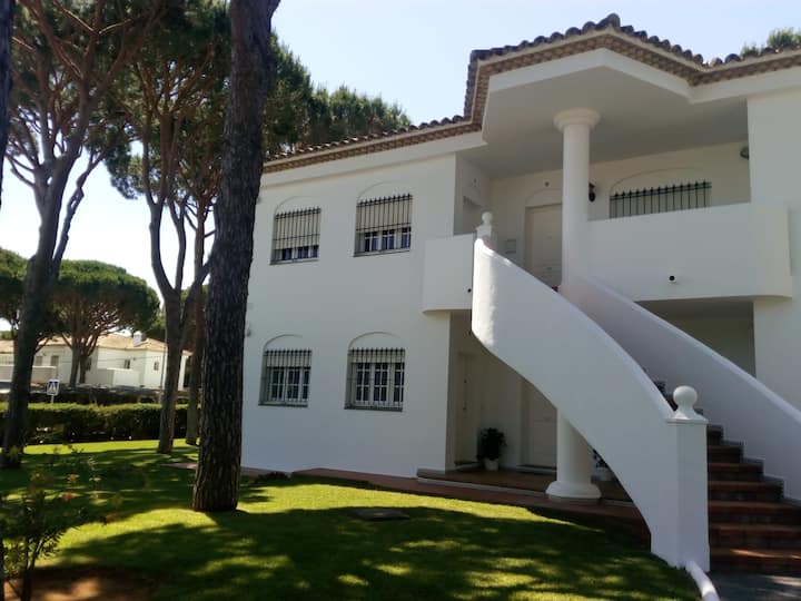Apartamento En Playa La Barrosa Con Piscina - Urbanización Novo Santi Petri