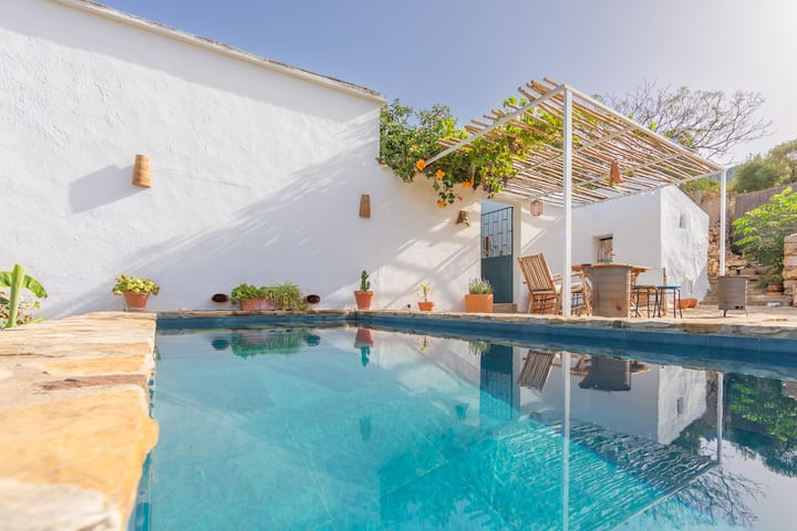 Casa Cortijo Con Piscina Privada Y Sauna - Zahara de los Atunes