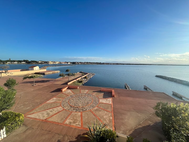 Bel Appart 4-6 Pers Vue Lac Marin Sans Vis à Vis - Le Barcarès