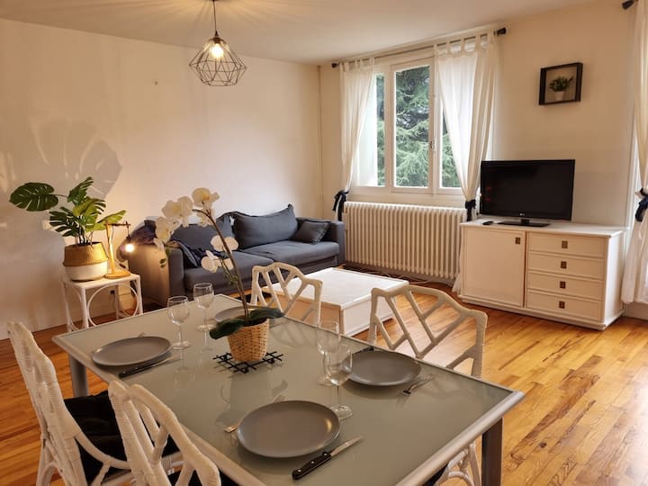 Grand T2 Centre Ville Proche Pistes Ski + Thermes - Bagnères-de-Luchon