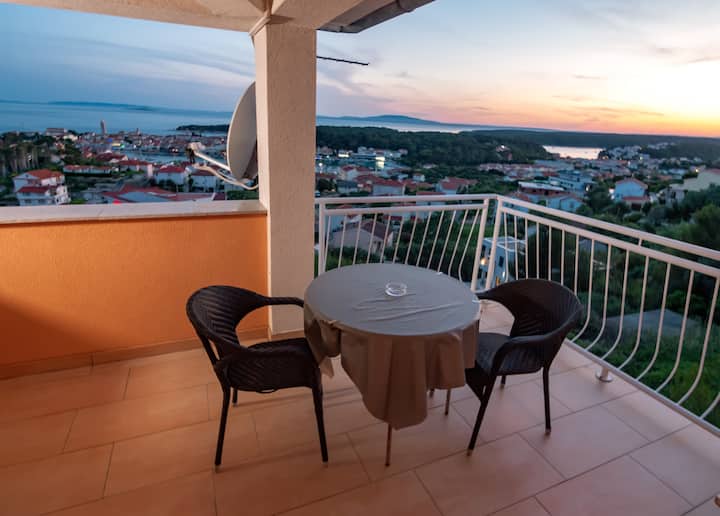 Breathtaking Panorama Sea, Islands,old Town Studio - Rab