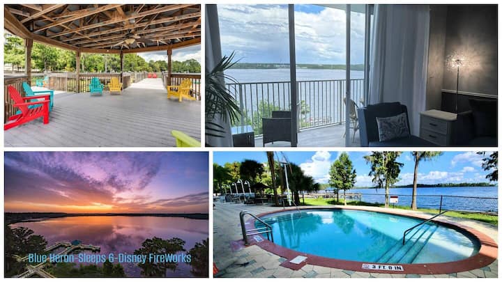 Lake View | Pool View | King Bed | Bunk | 2 Bath - Orlando