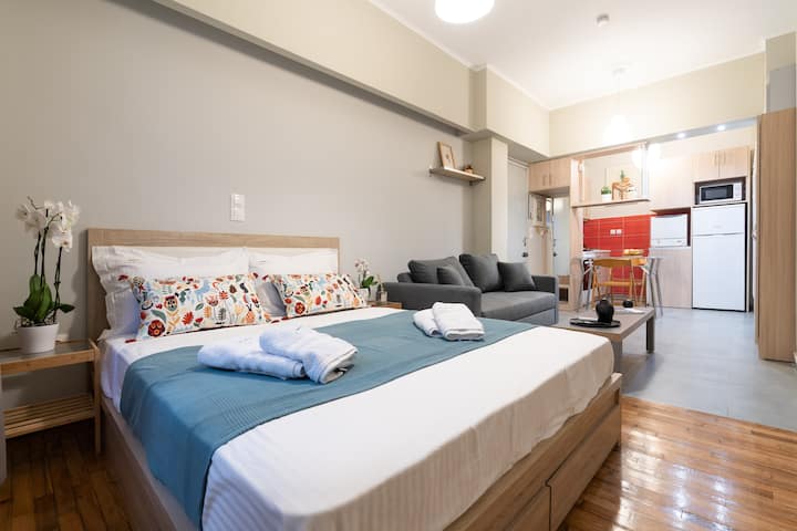 Koukaki Studio Apt 5’ To Acropolis - Athens