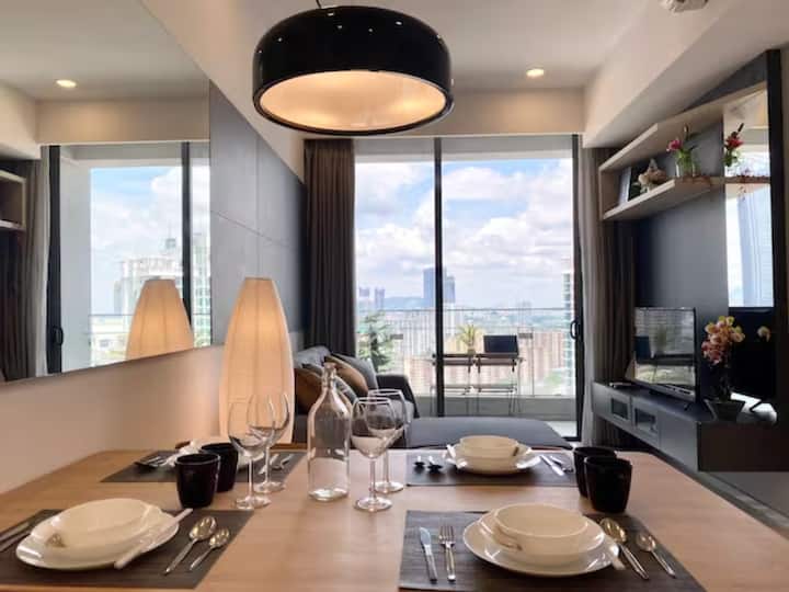 23a: 1br Balcony, Bright And Cosy Apartment - Kuala Lumpur