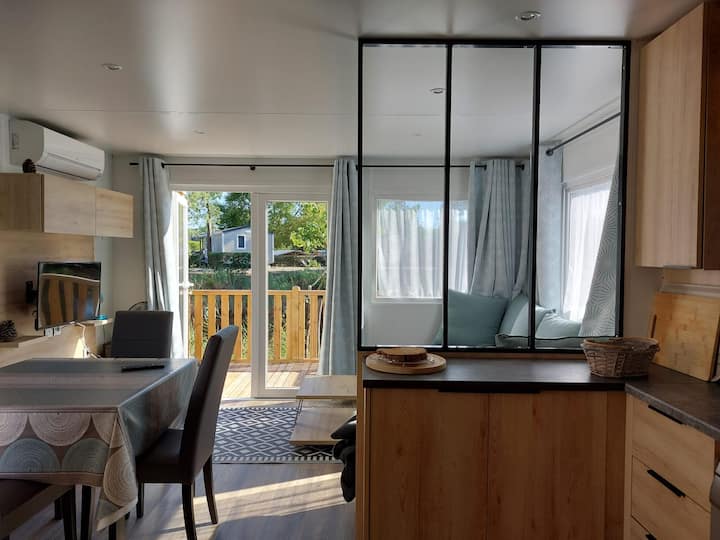 Mobil Home 8 Pers Cap Ferret. - Lège-Cap-Ferret