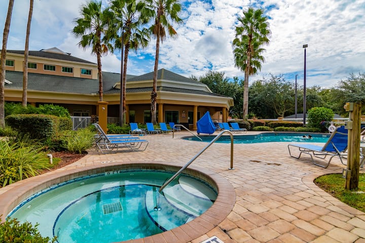 Near Disney Springs, 5 Guests, Free Shuttle, H2-0 - Lake Buena Vista, FL