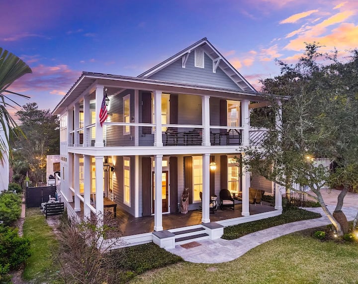 Villa Rose Beach House 30a Private Pool & Hot Tub - Rosemary Beach, FL