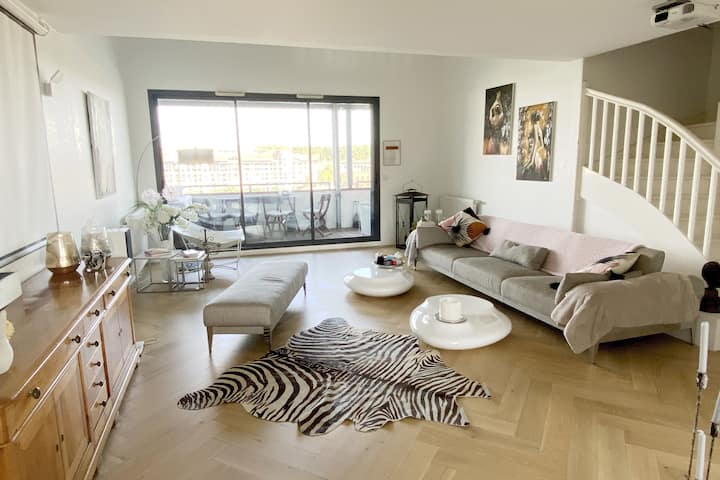éLégant Appartement Terrasses Dominant La Garonne - Toulouse