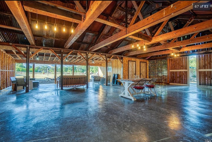 Rustic Farm! Villa+barn+glamping+animal Experience - Russian River, CA