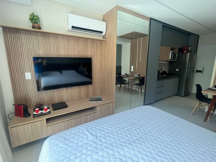 Flat Encantador "Local Privilegiado E Estilo Soft" - Recife