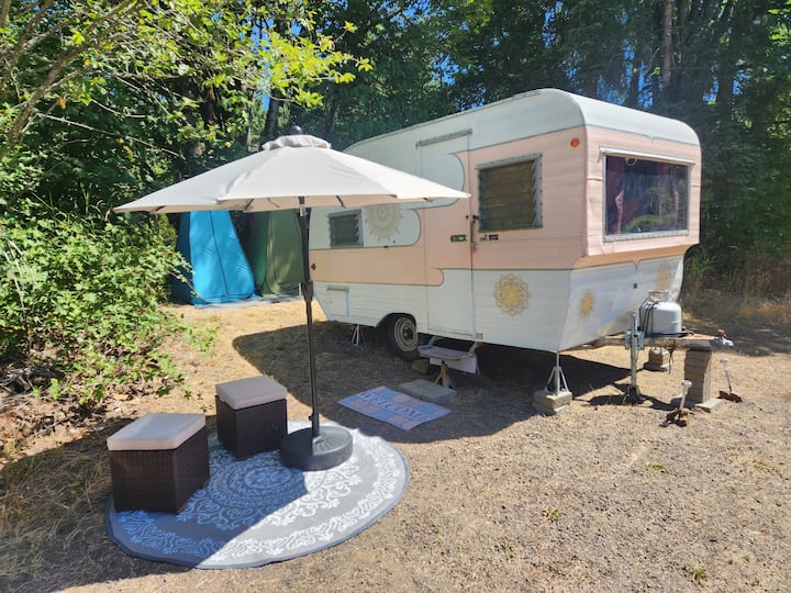 Boho Caravan Themed, 1961 Camper - Monroe, WA