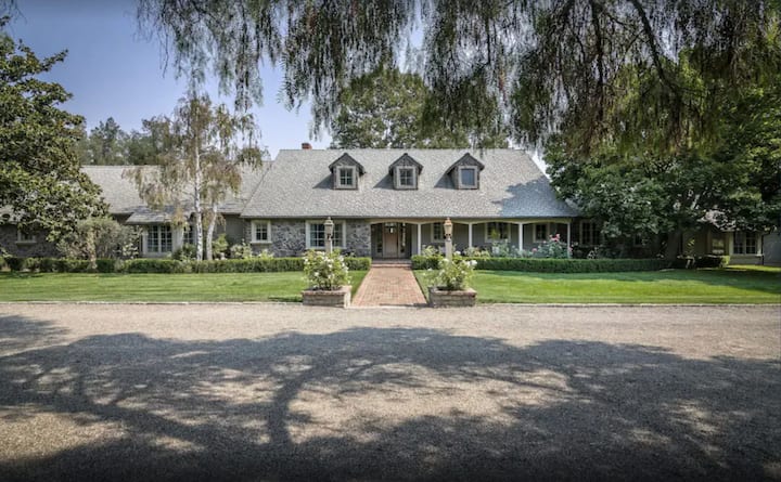 English Country Farmhouse - Sunstone Winery, Santa Ynez