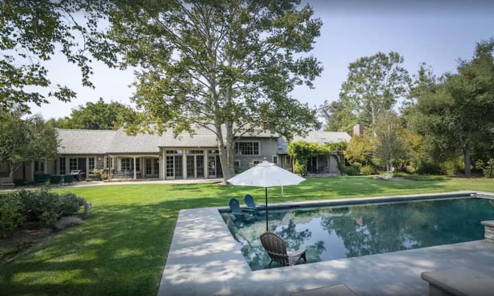 Magnolia Manor : Private Estate, Heart Of Syv - Santa Ynez, CA