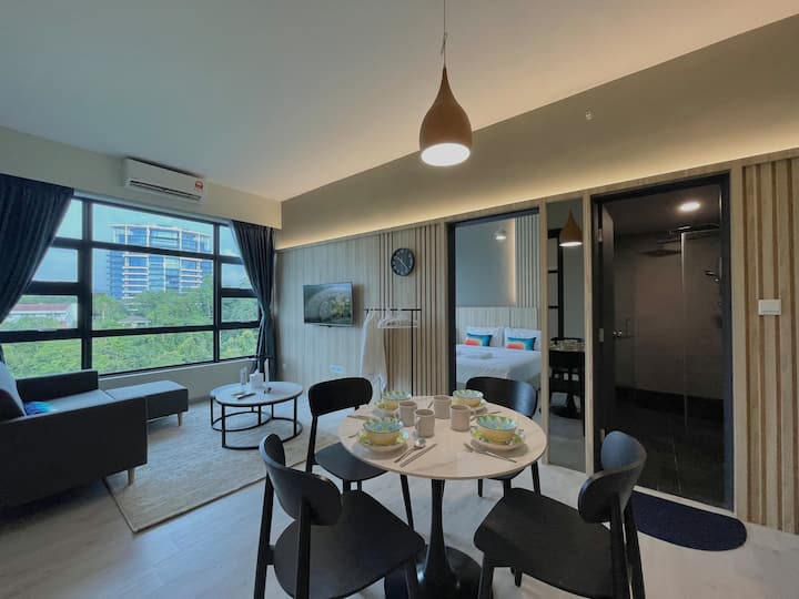 Mountain View07 Jq Tower2 6pax Near Jetty 善旅民宿 - Kota Kinabalu