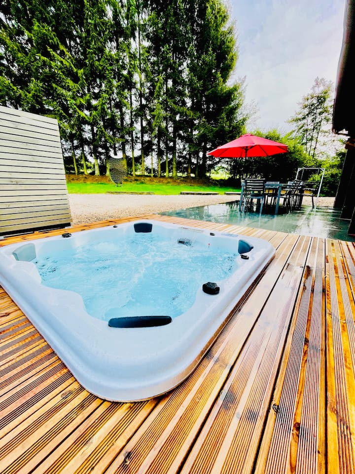 Chalet Norvégien Jacuzzi/sauna - Malmedy