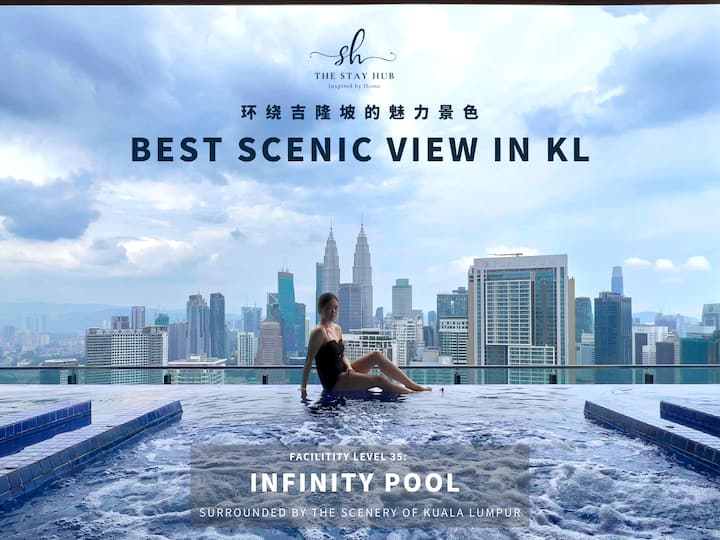 The Colony Klcc View Sky Pool_heartwarming Cb1106b - Kuala Lumpur