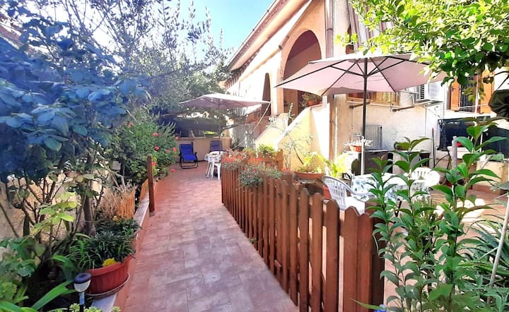 Casa Patri Mare, Comoda, Spaziosa, Patio, Giardino - Cerveteri