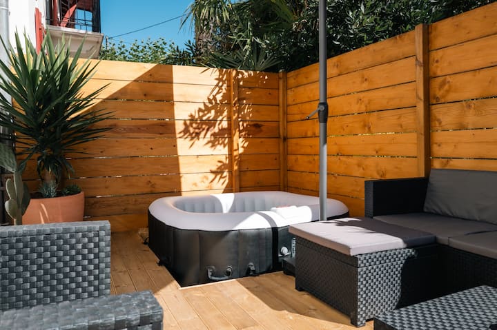 Jolie Maison T3 Terrasse Jacuzzi - Biarritz