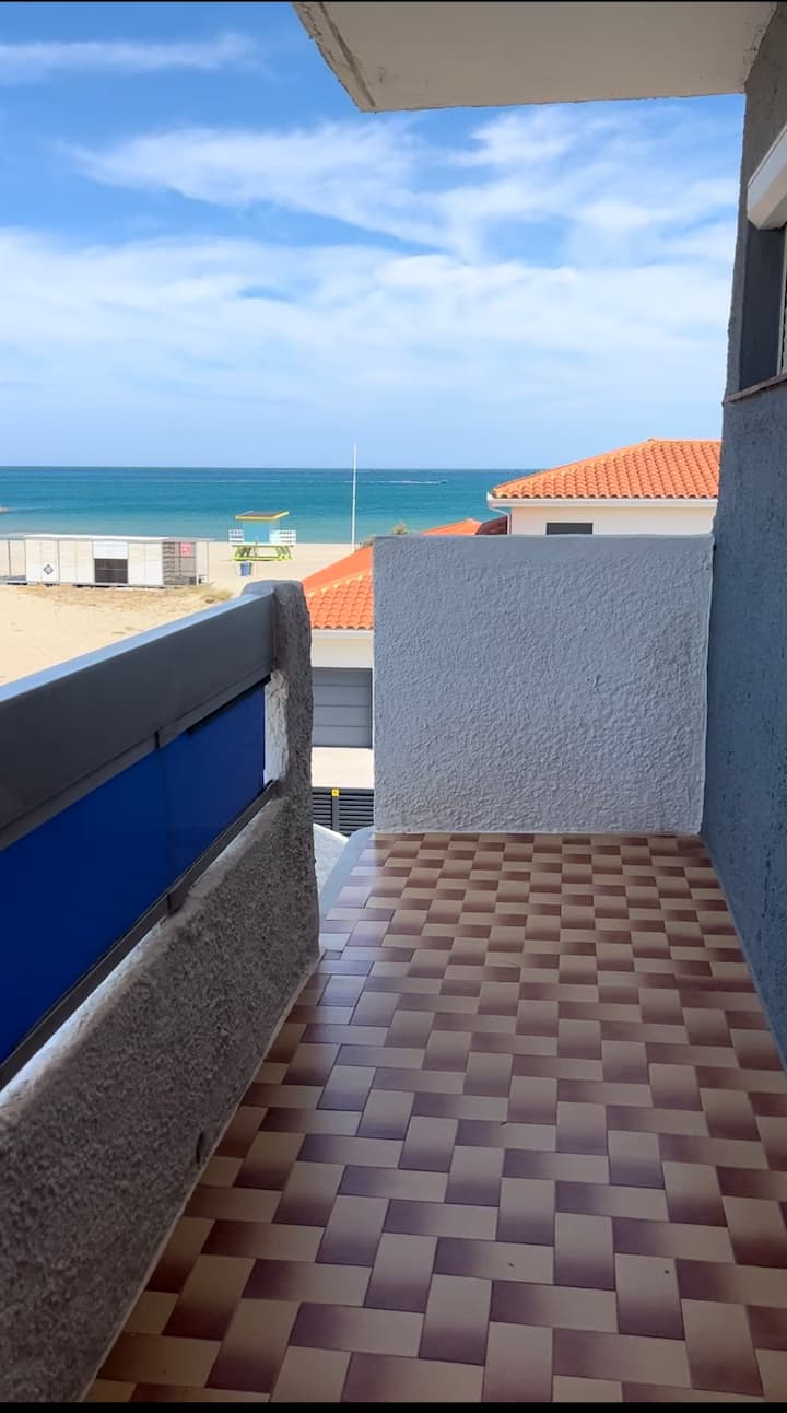 T3 Hippocampe Vue Mer Plage - Le Barcarès