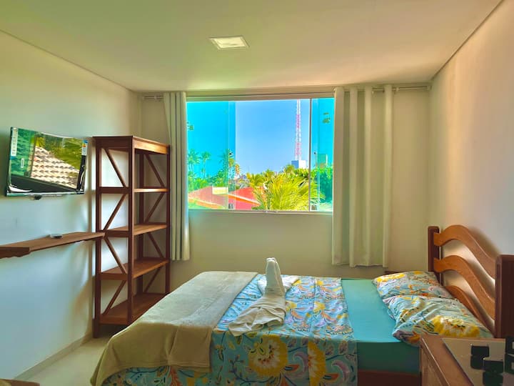 Flat Com Cozinha/vista Pra Praia - Ipojuca