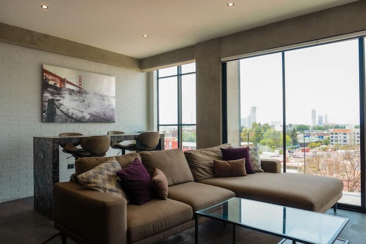 Apartment With Beautiful Views | Acaso 502 - Puebla