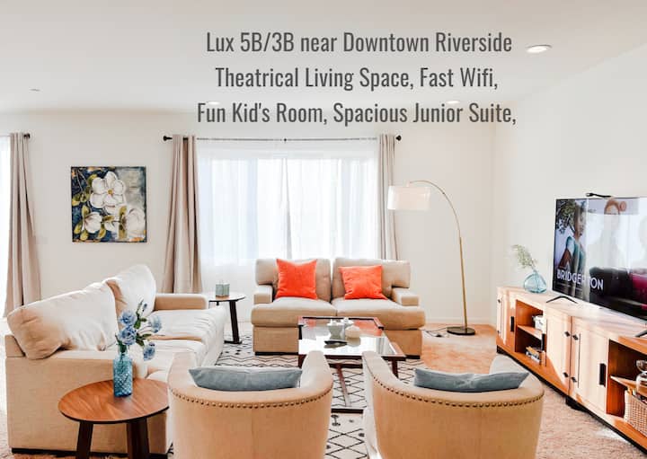Massive 3000sqft 5br Lux Home Large Groups By Ucr - Redlands, CA