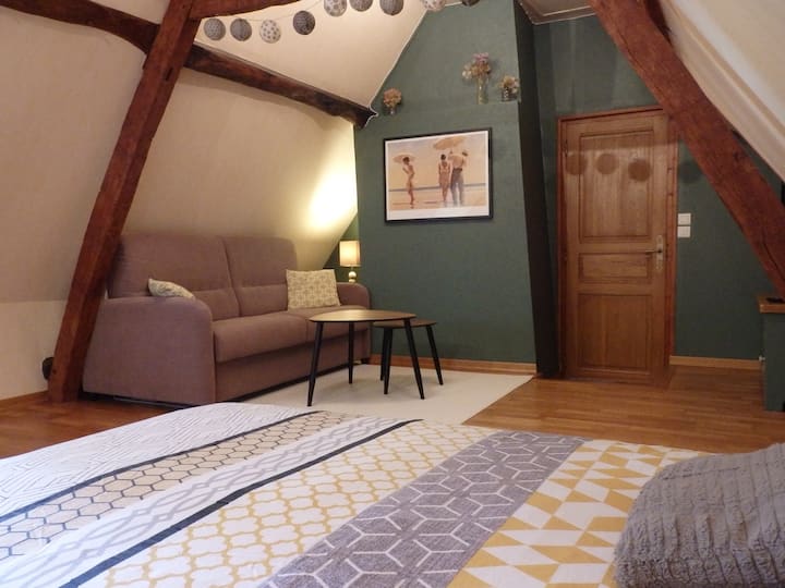 Grande Chambre Au Calme Tout Confort - Yvetot