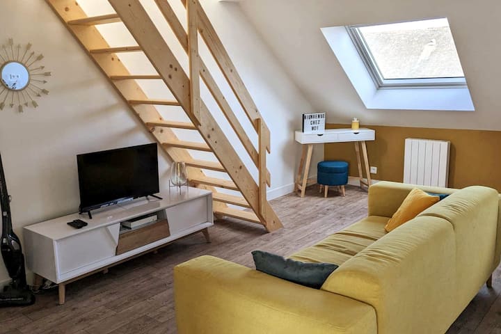 Calme Et Cosy Au Cœur De Ville Avec Parking - Manche