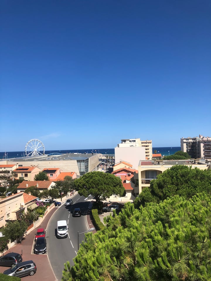 Appartement Rooftop Vue Mer - Canet-en-Roussillon