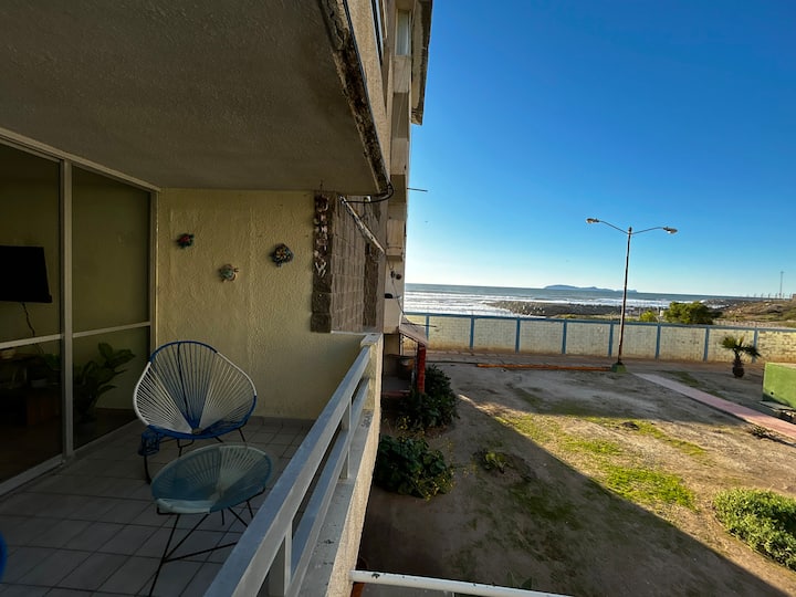 Beachfront Condo W/balcony & Parking! - Rosarito
