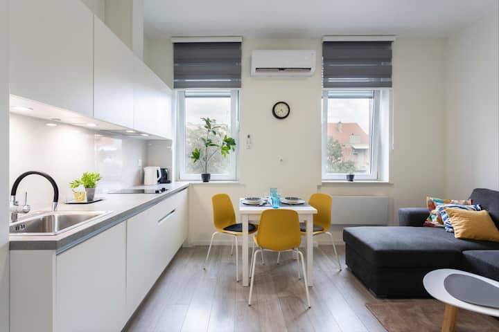 Bright And Modern 1bdr Apartment In City Center - Zagreb