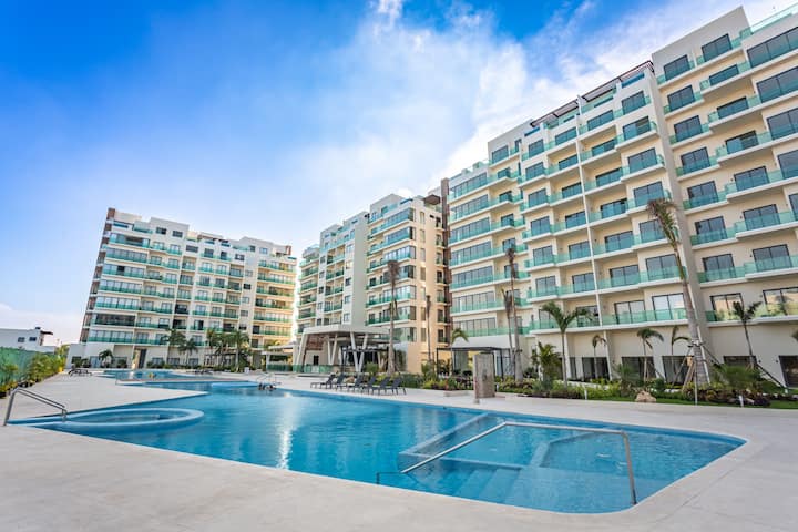 Valle Aurora Lux 3 Bedroon/bathroom Nice Amenities - Cozumel