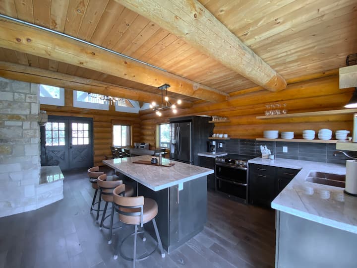 New Build Modern Log Cabin W/wifi On 1.6 Acres - Strawberry, AZ