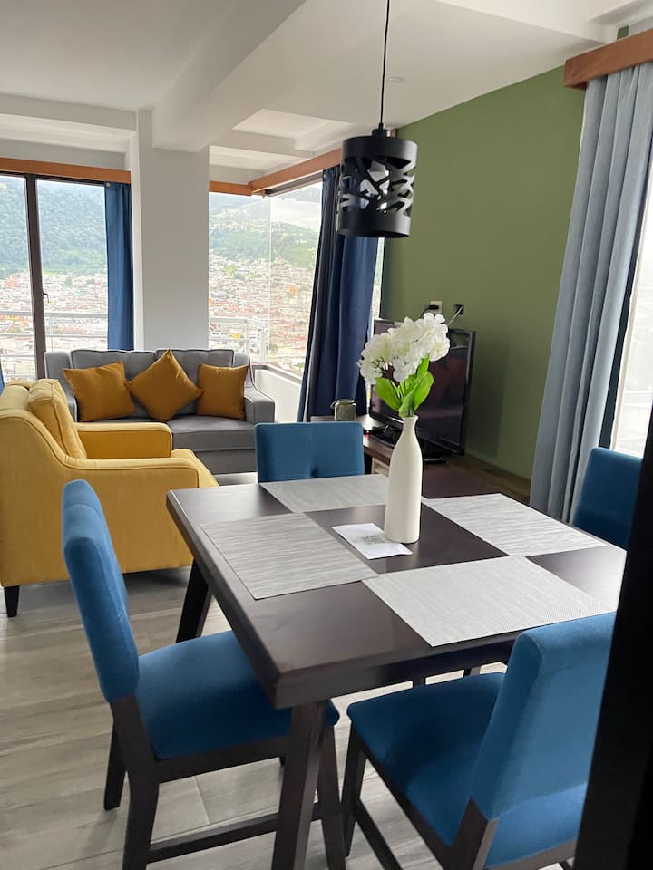 Apartamento Con Super Vista 360° Al Centro De Xela - Olintepeque