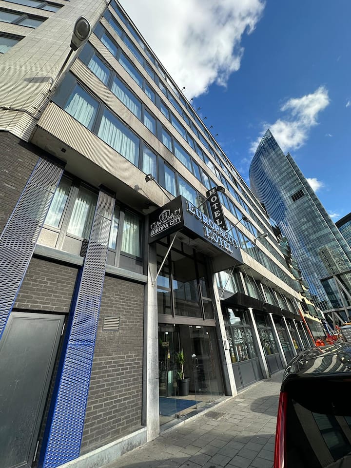 Europa City - Chambre Single - Brussels