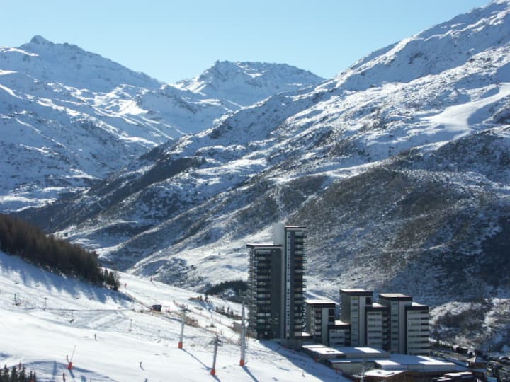 Studio Cosy Aux Menuires, Brelin, Skis Aux Pieds - Saint-Martin-de-Belleville