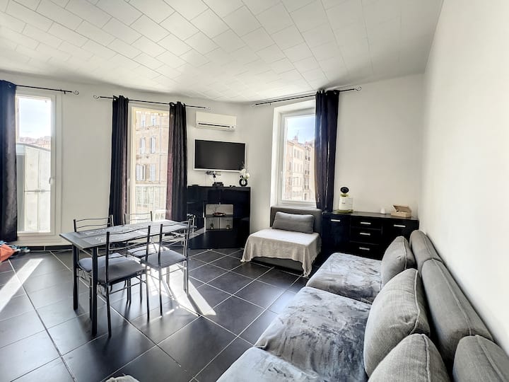 Confortable Appartement 3 Chambres - Marsella, Francia