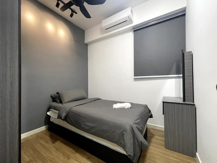 Cheras Single Room | 6 Mins Walk To Lrt & Mrt - 쿠알라룸푸르