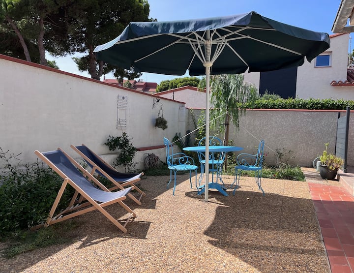 Villa Balnéaire 90m2 Clim Wifi Port/plage à Pied - Canet-en-Roussillon