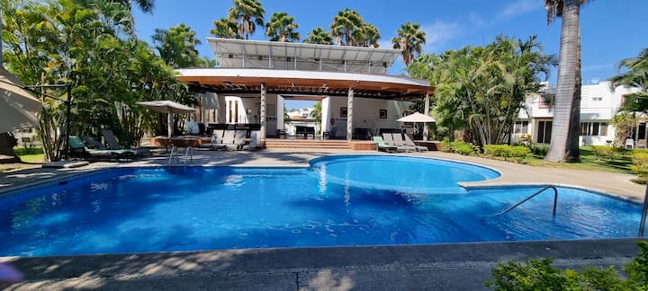 Hermosa Casa Con Seguridad Y Alberca Privada - Nuevo Vallarta