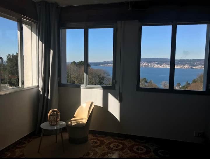 Aires Da Ría: Apartamento Con Vistas Al Mar - Marín