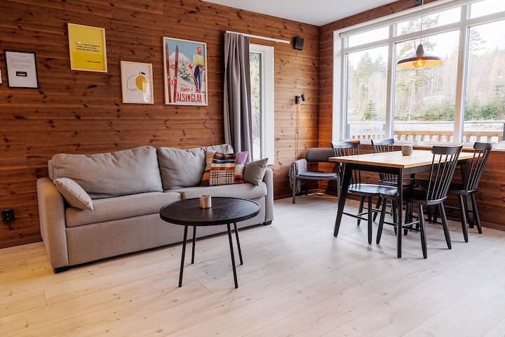 Naturnära Lägenhet Med Bastu - Järvsö