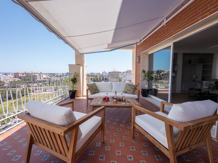 Stylish Penthouse, Stunning Terrace In Valencia - Valencia