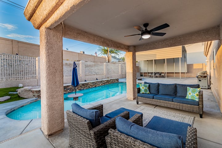 Lake Havasu Pool Retreat | 3br | Boat Parking - 레이크하바수시티