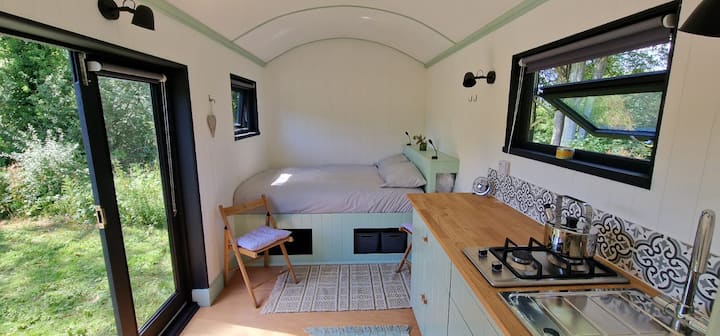 Apple Orchard Shepherd Hut - Battle