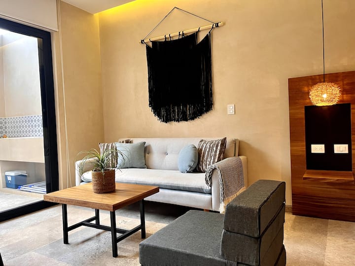 Studio In Playa: Amazing Rooftop + Private Patio - Playa del Carmen