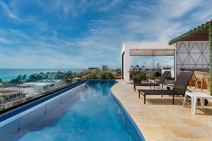 Beach Studio: Best Sea Views - Playa del Carmen