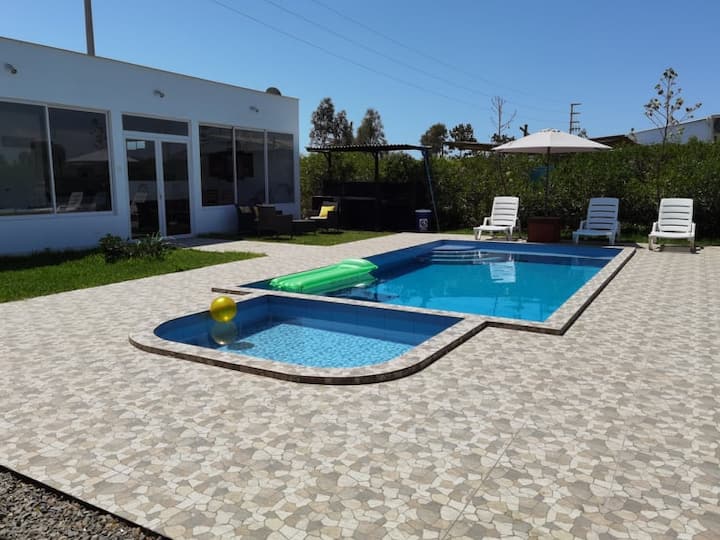 Bungalow Sol Del Sur - 12 Personas - Paracas